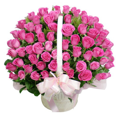 100 Pink Roses - Hochiminh24hrsflorist