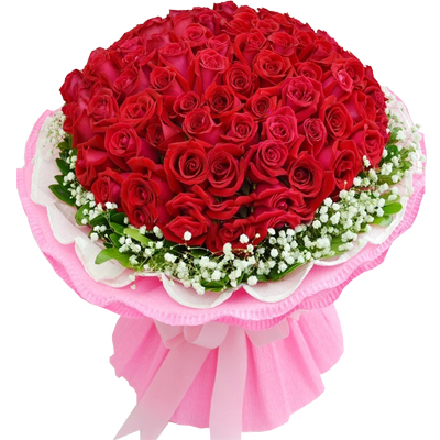 100 Roses Giant Bouquet - Hochiminh24hrsflorist