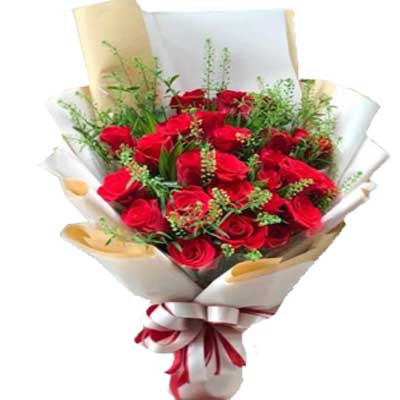 Red Roses Korean Style - Hochiminh24hrsflorist